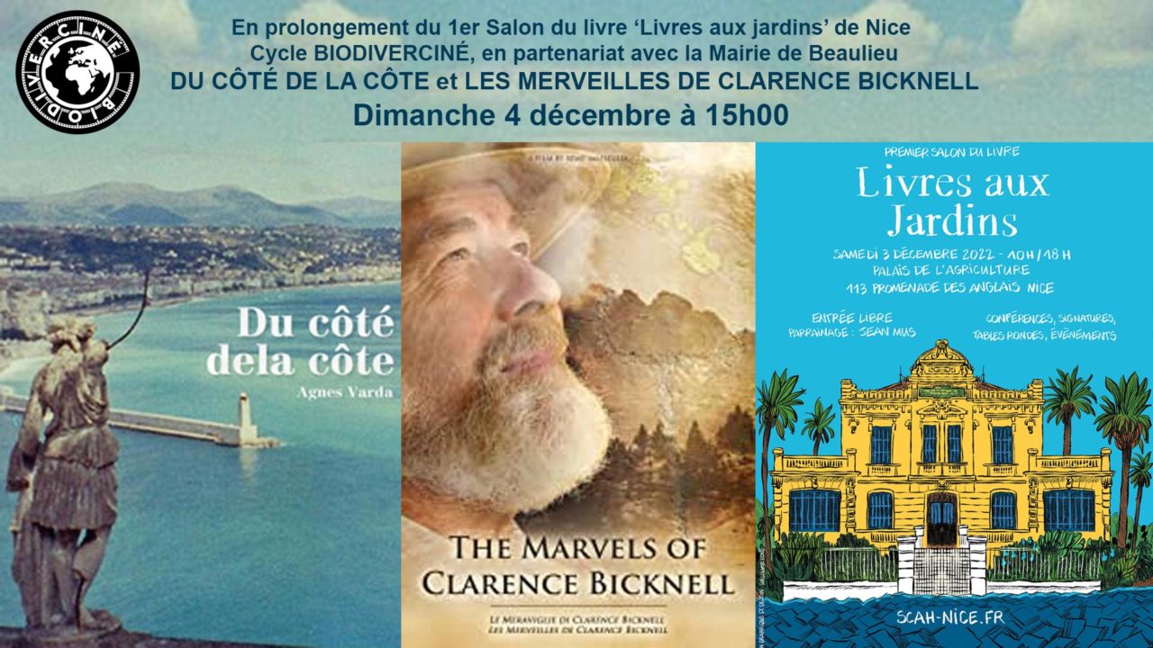 Cycle Biodiverciné/ salon 'Livres aux jardins' DU CÔTÉ DE LA CÔTE et ...
